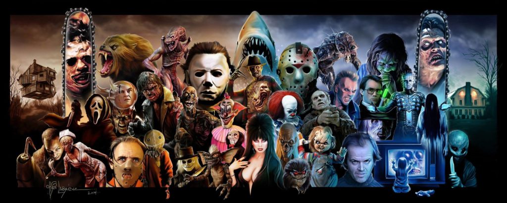 horror movie collage | Ultimate Movie Rankings