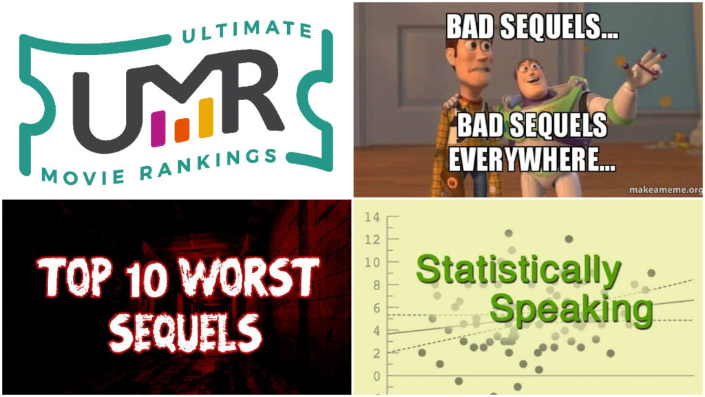Worst Sequels Ever - Statistically Speaking | Ultimate Movie Rankings