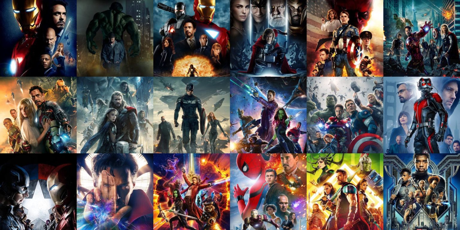 marvel-collage | Ultimate Movie Rankings